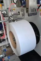 China Automatic PP PET Strapping Tape Winding Machine 200-350m/min Touch Screen Control for sale
