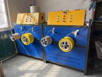 China PP Strap Making Machine 110mm Screw 37KW Motor Double Station Winder 200-260kg/h for sale