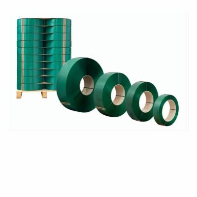 China PET Plastic Steel Belt High Temperature UV Resistant Packaging Strap 0.6-1.2mm 20kg Roll for sale