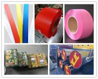 China PP Strapping Tape Single Screw 30-60kg/h Capacity 5-19mm Width for Heavy Duty Packing for sale