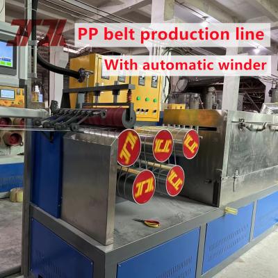 China 19mm PP Polypropylene Strap Band Extrusion Line 480kg/h 380V Customizable for sale