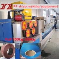 China 5-19mm PP Strap Manufacturing Machine With ISO And Automatic Winder for sale