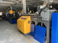 China PET Strap Making Machine 300-350kg/h 45KW for 100% Recycled Bottle Flakes for sale