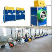 China PET Plastic Steel Belt Production Line 0.6-1.2mm 300-350kg/h ISO Certified for sale