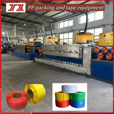 China PP Strapping Packing Belt Extrusion Machine 6000KGS/24h 37KW Automatic Winding for sale
