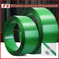 China Customized Polyester PET Pallet Packing Plastic Steel Strapping Rolls Strips For Packaging for sale