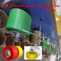 China PP Strapping Production Line Width 5-19mm Tension 100-300KG PLC Control 100KW for sale