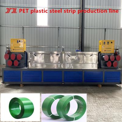 China PET Strapping Production Line High Speed Extruder 100-600 kg/h with Servo Winding Machine for sale