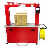 China High Speed Desktop Automatic Strapping Machine for Carton Packaging - 1.5s/Strip, 80KGS Force, 900×600×800mm for sale