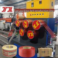 China PP Strapping Production Line Extruder 110mm Screw 80KW Servo Motor Winding 0.4-1.2mm Thickness for sale