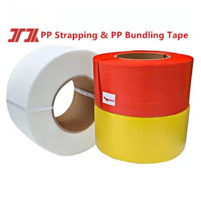 China High Speed PP Strapping Tape Transparent Hot Melt Tape Width 5-19mm Thickness 0.3-1.2mm for sale