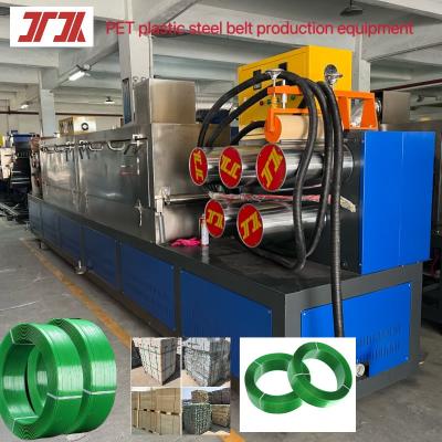 China Plastic Machinery PET Strap Manufacturing Machine Servo Winding Machine PLC Control System for sale