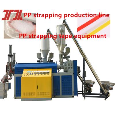 China PP Strapping Production Line Plastic Extrusion Machinery 200-300 M/min 4 Straps for sale