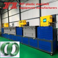 China PET Plastic Steel Belt Production Line 9-32mm Width 0.6-1.2mm Thickness Extrusion Machine for sale