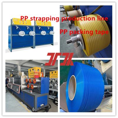 China PP Strapping Production Line 2-12 Straps High Speed 260-300m/min Extruder Equipment for sale
