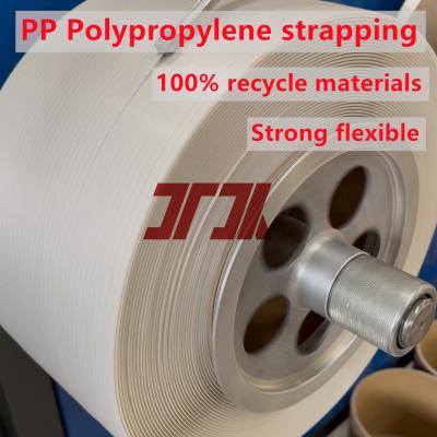 China Custom Color PP Strapping 5mm to 19mm for Automatic Packing Machine 9.5kg Coil for sale