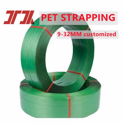 China 9-32mm Pet Strap Manufacturing Making Machine with Automatic Winder Use in Pallet for sale