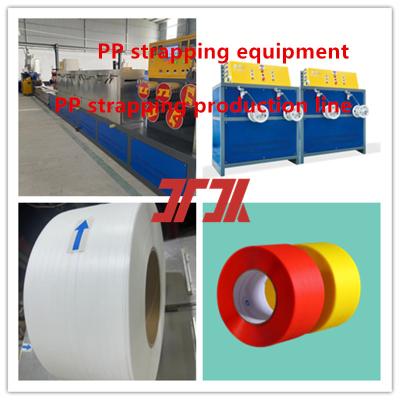 China PP PET Strapping Band Making Machine 100kg/H 80KW 0.45mm 0.5mm for sale