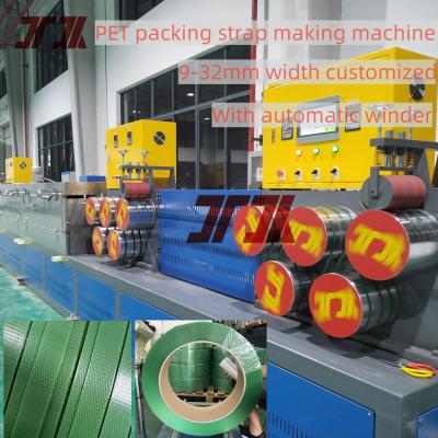 China PET Strap Extrusion Machine 480-500kg/H 4 Output with 3.5m2 Chemical Fibre Filters for sale