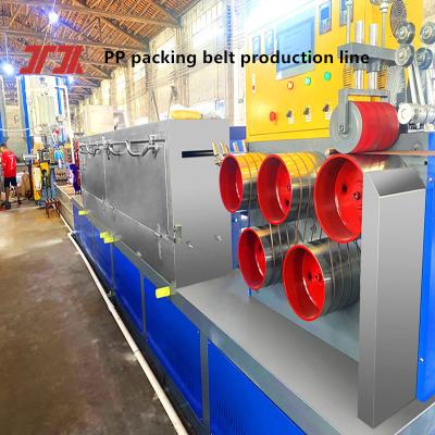 China PP Packing Belt Production Line 5-19mm Width Automatic Screen Changer 100KW for sale