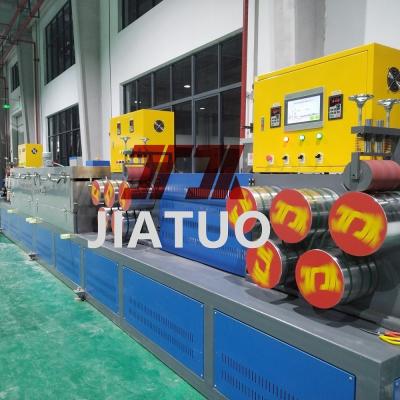 China 9-32mm Customized Pet Straps Double Output Making Machine With Automatic Winder And 350-850kg Strength for sale
