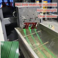 China 9-32mm Customized Pet Straps Double Output Making Machine With Automatic Winder And 350-850kg Strength for sale