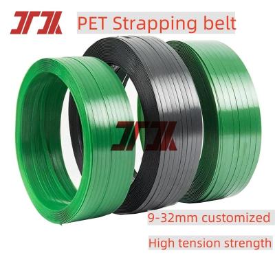 China High Tensile PET Plastic Steel Packing Straps 12mm Width Eco Friendly Strapping Belt for Industrial Bundling for sale
