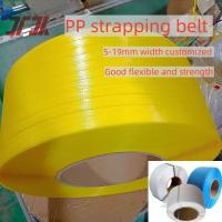 China Virgin Polypropylene PP Strapping Band Roll 12mm x 0.8mm for Packaging for sale