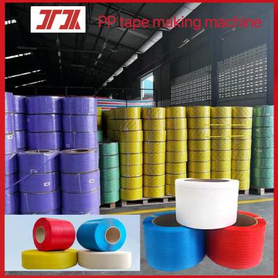 China PP Polypropylene Plastic Strapping Band 12mm x 0.60mm 120kg Tensile for Box Carton Packing for sale