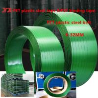 China PET Plastic Strapping Tape 9-32mm Width Heavy Duty Packaging Belt for Industrial Use for sale
