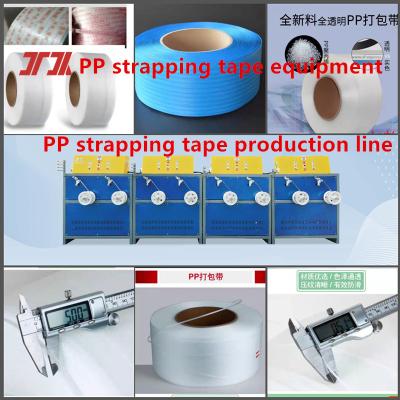 China Customized 5-19mm PP Strapping Tape Production Line 4-Strap Machine 260-300m/min for 24-Hour Non-Stop Operation for sale