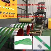 China Customized 9-32mm PET Strapping Production Line 600-650kg/h Plastic Steel Strap Making Machine for sale