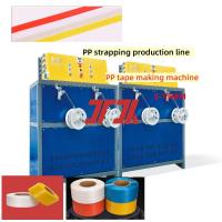 China PP Strapping Production Line Single Screw Extruder 5-19mm Width Automatic Screen Changer for sale