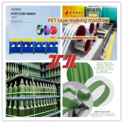 China PET Strapping Production Line Single Screw Extruder 300-350kg/h Plastic Steel Belt Making Machine for sale