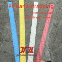 China 5mm Semi Virgin Recycled Polypropylene PP Strapping Band 6000m for Packaging for sale