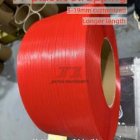 China Manual/Automatic Machine Use Pp Strap Band Polypropylene Plastic Strapping Rolls 5-19mm Width Customized for sale
