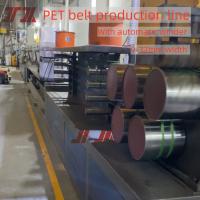 China PET Strapping Band Production Line 200-950kg/H Capacity with Automatic Winder GUOMAO Reducer for sale