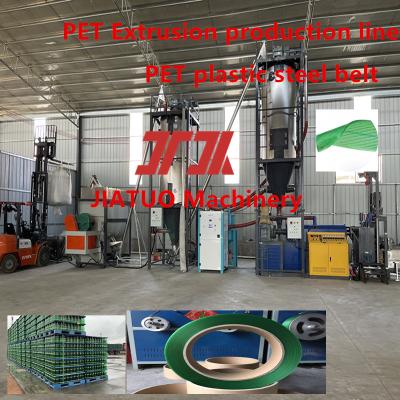 China PET Strapping Production Line 100-600KG/H Extrusion Capacity Plastic Steel Strapping Equipment for sale