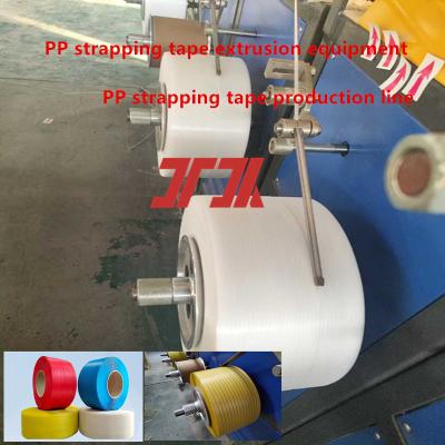 China PP Strapping Band Extrusion Line 5-19mm Width 0.4-1.2mm Thickness Automatic Filter for sale