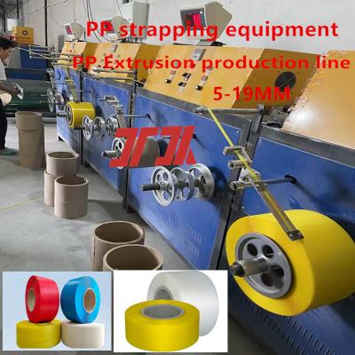China PP Polypropylene Strapping Production Line Extrusion Machine 5-19mm Width 300 m/min for sale
