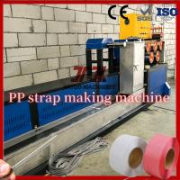 China Automatic 100kw PP Strap Making Machine 5-19mm Strapping Roll Manufacturing With PLC Control for sale