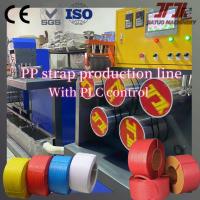 China 230-260 kg/h PP Strap Extrusion Line 4-Strand Packing Belt Machine with Servo Motor Winder for sale