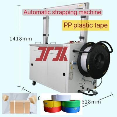 China Packaging Machinery 5-15mm PP Strapping Automatic Strapping Machine Desktop Strapping Machine with Gantry Design for sale