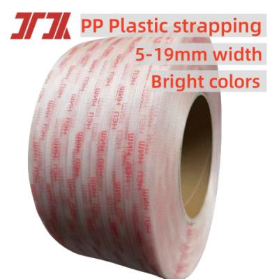 China Manufacturer Custom PP Strapping Band 5mm 7000m for Carton Packing Polypropylene Strap for sale