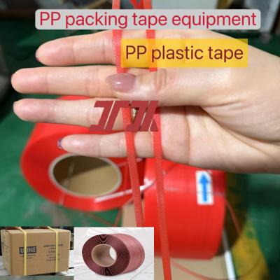 China PP Strapping Tape Production Line 5-19mm Width 240kg/h High Speed Extruder for Packaging for sale