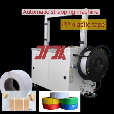 China High-Speed Automatic PP Strapping Machine 2.5s Cycle 15-45kg Tension Desktop Packaging Equipment for sale