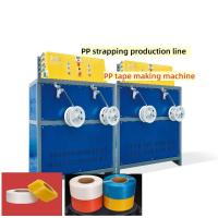 China PP Plastic Extruder 5-19mm Strapping Production Line with 55KW GUGAO Motor for sale
