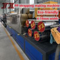 China Fully Automatic PP Polypropylene Strap Production Line With Strap Speed >250m/Min for sale