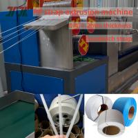 China 200kg/H PP Strap Making Machine With Automatic Winding Making Straightness PP Strapping 5-19mm for sale