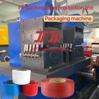 China 5-19mm PP Strapping Band Production Line Making Machine 260-300m/min Automatic PLC Control for sale